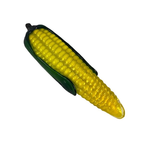 Vintage | Accents | Vintage Blown Glass Corn On The Cob Art Kitchen ...